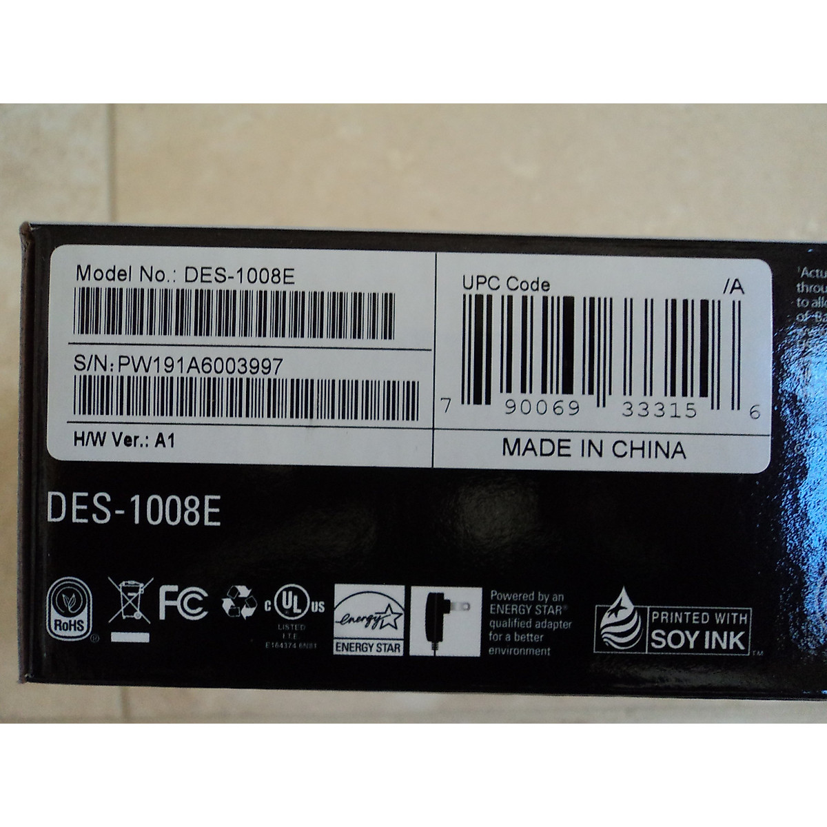 8-Port 10/100 Unmanaged Switch