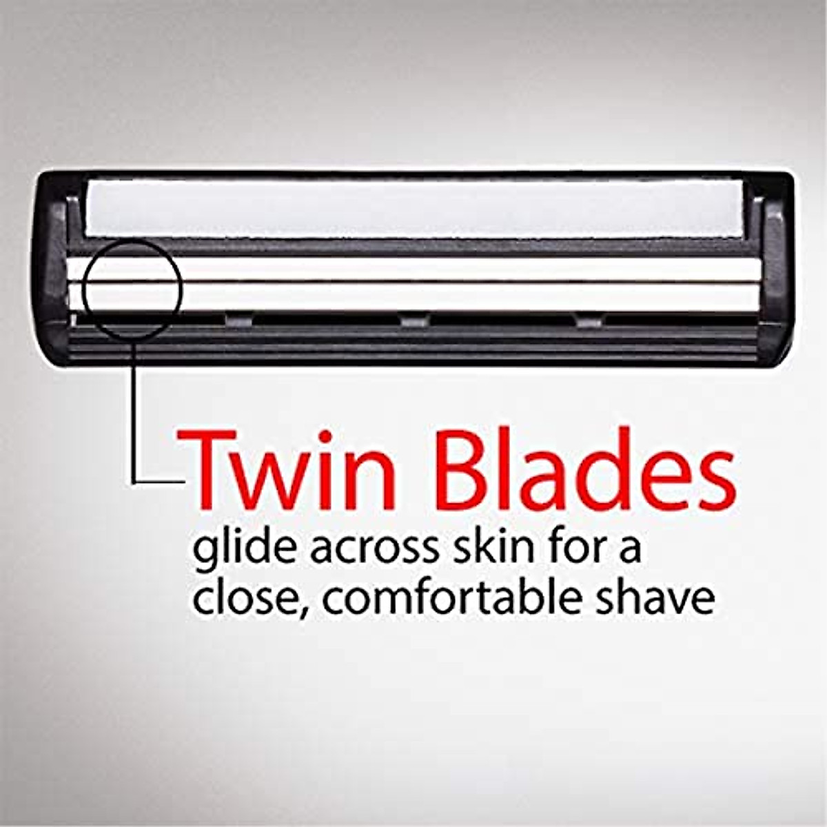 Gillette TRAC II Plus Mens Razor Blade Refills, 10 Count, Delivers a Clean, Close Shave