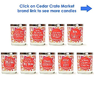 I Love That You're My Mom | Huckleberry, Lemon, Vanilla | Luxury Scented Soy Candles |10 Oz. Jar Candle | Made in USA | Decorative Aromatherapy | Birthday Gifts for Mom | Presents for Mom | Mom Gifts