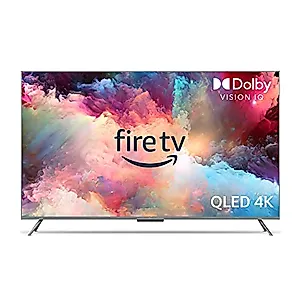 Introducing Amazon Fire TV 75" Omni QLED Series 4K UHD smart TV, Dolby Vision IQ, local dimming, hands-free with Alexa