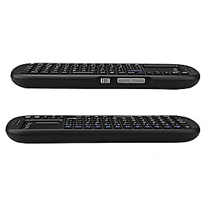 iPazzPort 2.4G Mini Wireless Keyboard with Touchpad Mouse Combo, Lightweight Portable Keyboard Controller, Compatible with Android TV Box/PC/Tablets/PS4/Raspberry Pi 3/HTPC KP-810-19S
