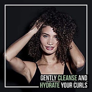 TRESemmé Pro Pure Shampoo Sulfate-Free for Curly Hair Curl Define Hair Shampoo with 0% Sulfates, Parabens, Mineral Oils and Dyes. 16 oz