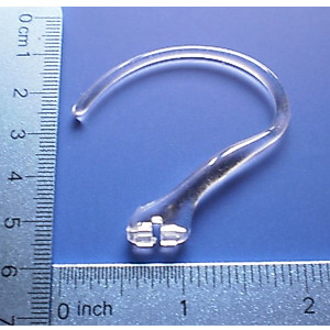 4pcs New Earhooks with Pins Compatible with Plantronics Voyager 520 521 835 Explorer 235 320 395 245 243 242 240 360 370 220 350 340 330 Plantronics M50 M24 M20 Wireless Headset Ear Hooks Loops Clips