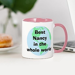 CafePress Personalized Nancy Mug Ceramic Coffee Mug, Tea Cup 11 oz