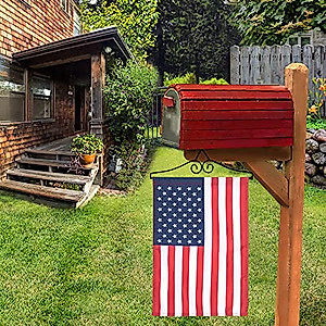 NQ Garden Flag Wall Hanger-Indoor Flag Holder for Flag/Banner for Christmas Decoration with Width Smaller Than 12.5" Easy Hanging 12.5 Inch Flags （Without Flag