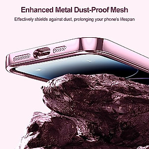 CHIYURI Magnetic for iPhone 14 Pro Case,[Compatible with Magsafe] [Built-in Enhanced Camera Lens Protector] [Military Grade Drop Protection] Slim Thin Shockproof Phone Case Cover 6.1",Pink