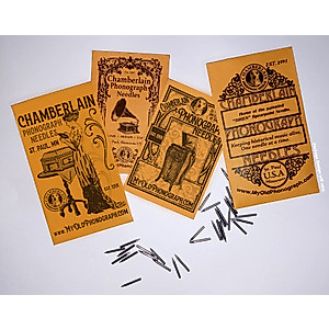 Phonograph Needles for Antique Phonographs & Gramophones – Chamberlain Phonograph Needles
