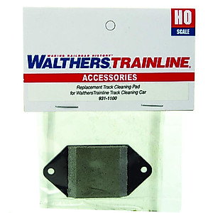 Walthers Trainline HO Scale Model Replacement Pad Track Cleaning Cars
