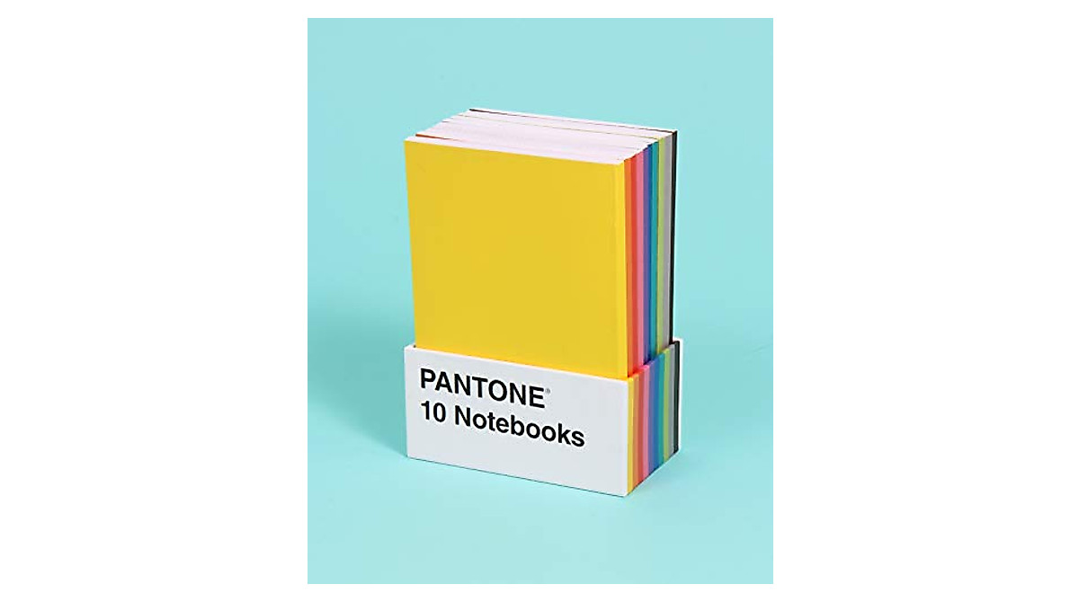 Colorful Pantone Notebooks Set of 10 - Practical & Chic