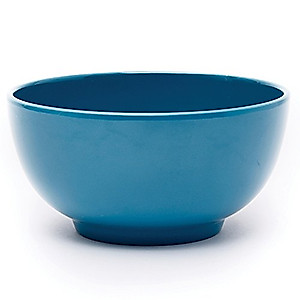 French Bull Melamine Mini Bowls for Snacks, Side Dishes, Dessert, Dipping Sauces or Ice Cream - Colorful Assorted Set of 6-10 ounce - 4" Bowls - Solid Color