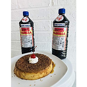 Danncy Pure Vanilla Extract From Mexico 33oz Each 2 Plastic Bottle Lot Sealed