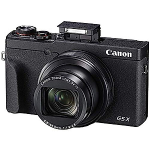 Canon PowerShot G5 X Mark II Digital Camera w/ 1 Inch Sensor, Wi-Fi & NFC Enabled, Black (International Model)