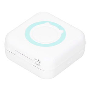 eboxer-1 Portable Mini Thermal Printer, Wireless Pocket Label Note Picture Photo Memo Receipt Paper Printer, with Paper Cable, for Android, for iOS, for Windows, for Cellphone and PC(Green)