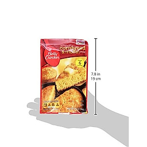 Betty Crocker Cornbread and Muffin Baking Mix, 6.5 oz. (Pack of 9)