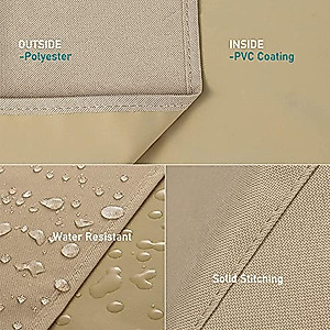 Westeco Grill Cover for Camp Chef FTG600 Flat Top Grill, Pit Boss 757GS, Camp Chef 4 Burner Griddle Cover 40 Inch Waterprooof Cooler Cart Rolling Ice Chest Cover Prep Table Covers