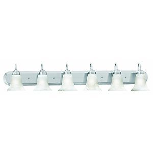 Thomas Lighting SL758678 Homestead Bath Light, Brushed Nickel 48w x 9h x 7D