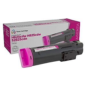 LD Products Compatible Toner Cartridge Replacement for Dell 593-BBOY 5PG7P (Single Magenta) Compatible with Printer Models Dell H625cdw, Dell H825cdw, Dell S2825cdn