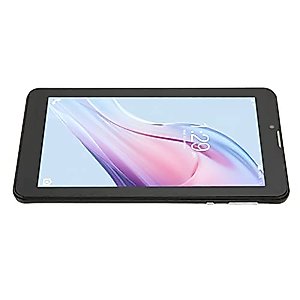 YOKAM Tablet PC, 100240V 7in IPS High Definition Large Screen Kids Tablet 3G Internet Calling Dual Camera for Home US Plug