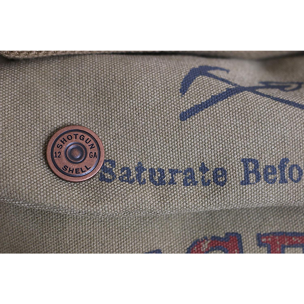 American Glory Unisex Vintage look Canvas Desert Crossbody Handbag