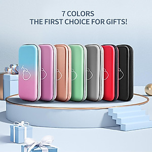 Stethoscope Case for 3M Littmann Classic III, Lightweight II S.E, MDF Acoustica Deluxe Stethoscopes, Extra Room for Nurse Accessories and Medical Equipment, Hard Carrying Case with Mesh Pocket, Black