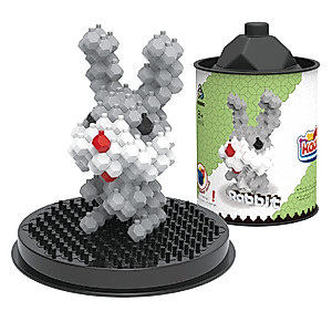 KADELE Easter Bunny Animals Toy Building Sets，Extremely Creative and Challenging STEM Building Toys,Educational Toys for Boys and Girls Ages 8 and Up(80 Pieces)