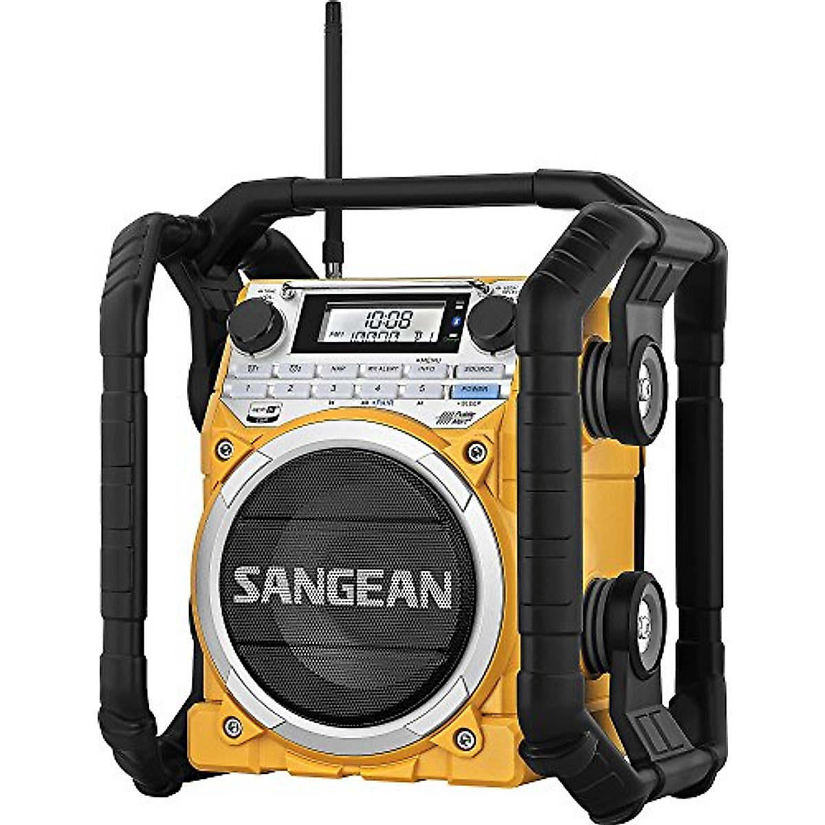Sangean U4 AM/FM-RBDS/Weather Alert/Bluetooth/Aux-in Ultra Rugged Rechargeable Digital Tuning Radio (Renewed)