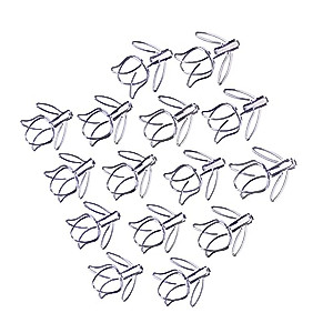 Cute Paper Clips, 50Pcs Tulip Paper Clips Flower Shape Paper Clips Funny Cute Paperclips Bookmarks Planner Clips Fun Paper Clips for Notebook Bookmark