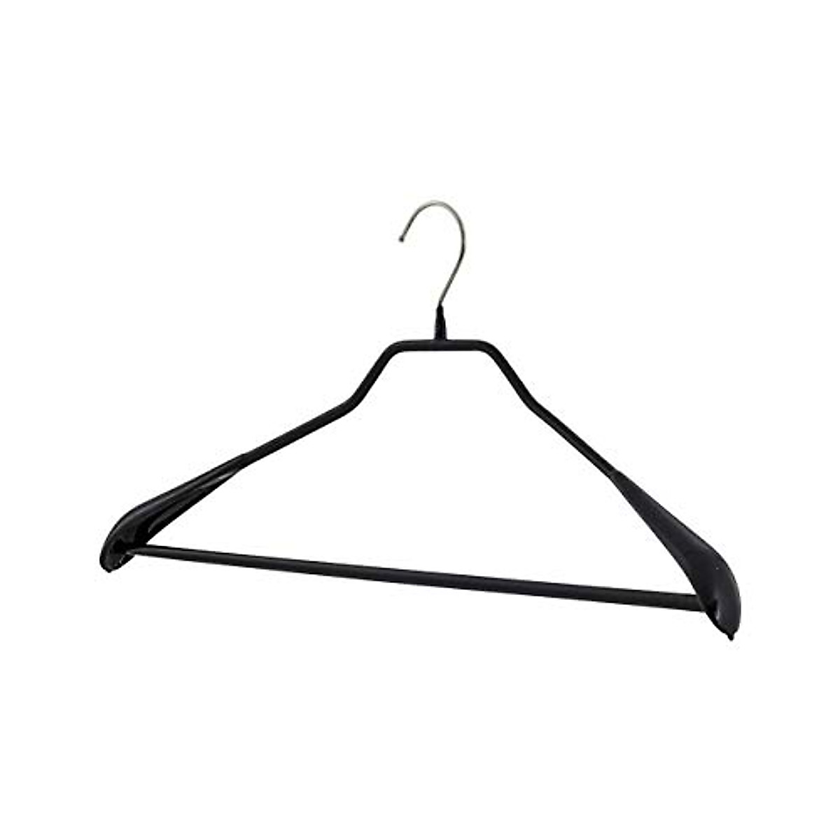 Mawa by Reston Lloyd BodyForm Series Non-Slip Space-Saving Extra Wide Clothes Hanger with Bar for Pants