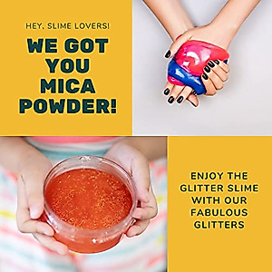 FINOCLAY Slime Kit for Boys Girls, Over 100 Accessories with 24 Non Sticky Premade Slimes in Gift Container, Galaxy, Unicorn Fluffy, Glow in Dark, Glitter, Charms, Fidget Pack Slime Set Party Toy