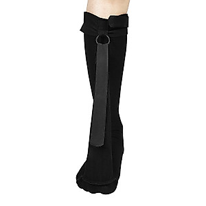 Ankle Joint Support Adjustable Foot Drop Orthotics Brace Compression Sock for Plantar Fasciitis Achilles Tendonitis Pain Relief Splint (Medium)