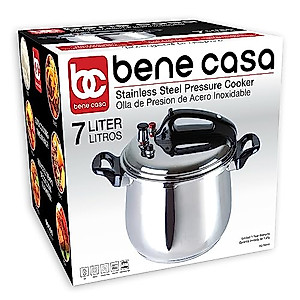 Bene Casa Pressure Cooker 7.4 QT