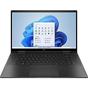2022 Newest HP Envy X360 2-in-1 15.6" FHD IPS Touch-Screen Laptop | AMD Ryzen 5 5625U (Beat i7-1165G7) | 32GB RAM | 1TG SSD | Backlit Keyboard | Windows 11 Home | with USB3.0 HUB Bundle