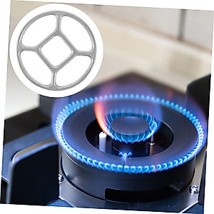 Auxiliary support for small pot grill for stovetop electric stove burner stove accessories round rack cast iron furnace rack gas range burner grate wok ring for gas stove