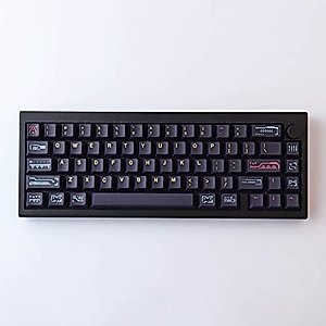 Hyekit PBT Keycaps 149 Keys Awaken Cyberpunk Keycaps Cherry Profile Dye-Sublimation Custom Keycaps with 6.25U 7U Spacebar for Cherry Gateron MX Switches Mechanical Keyboard US/UK Layouts (English