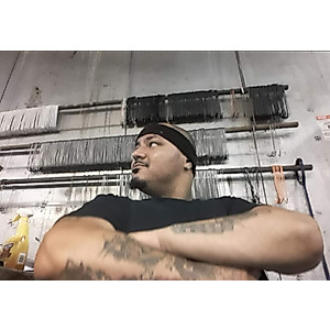 12 Sweatbands Cotton Sports Headbands Terry Cloth Moisture Wicking Athletic Basketball Headband by Kenz Laurenz (12 Pack) (Red 12 Pack)