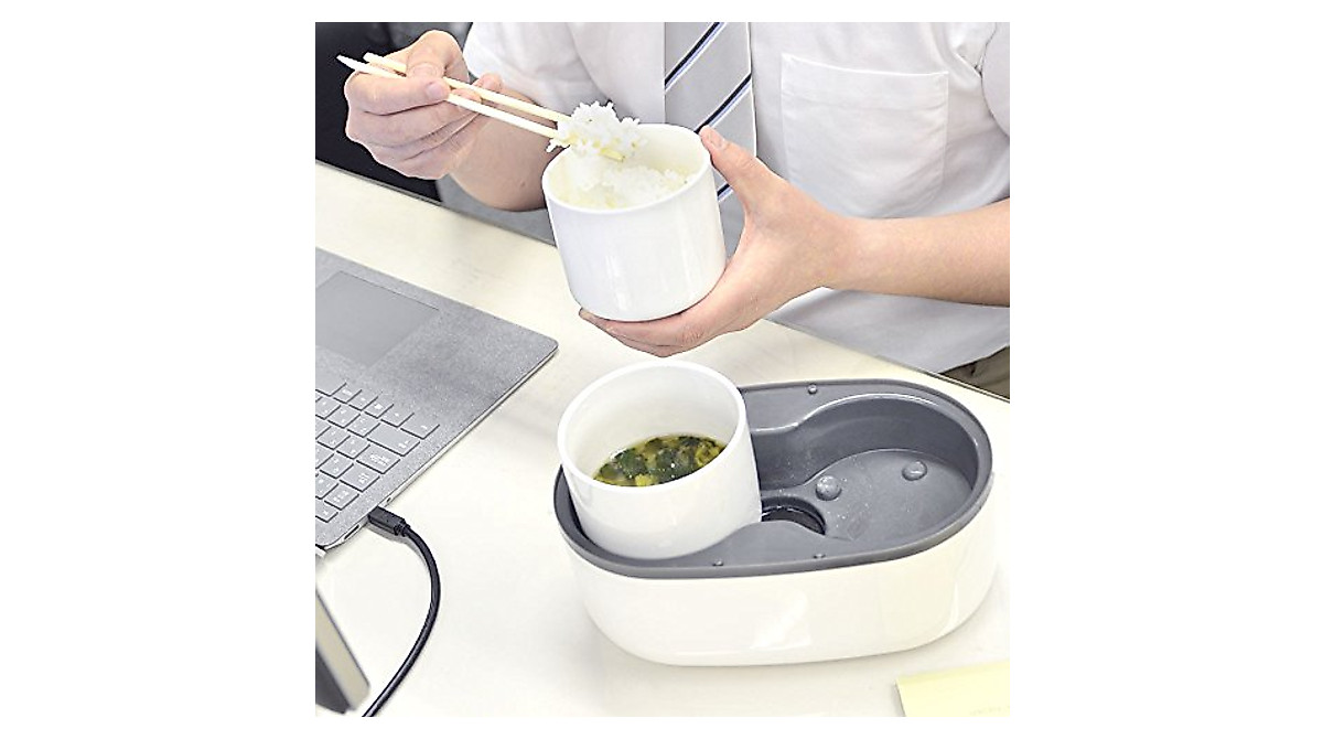 THANKO Mini Rice Cooker - Portable & Steam-Powered for Perfect Rice