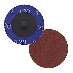 ABN Aluminum Oxide Sandpaper Disc, 50pk - 2in 120 Grit Sanding Disc Set, Circle Sander Pads Abrasive Round Sandpaper