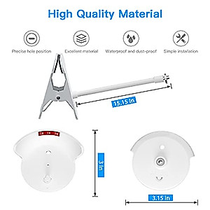 Baby Monitor Stand for VAVA and Hipp, Baby Camera Holder Flexible Baby Camera Mount Shelf for Crib Nursery