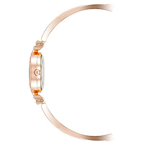 Anne Klein Women's Premium Crystal Accented Bangle Watch and Bracelet Set