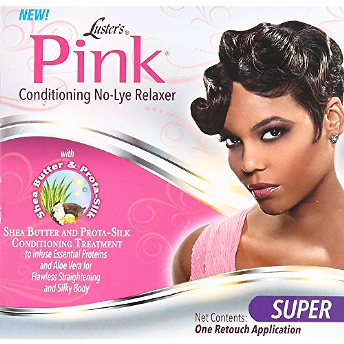 Luster's Pink Conditioning No Lye Relaxer Super Strength