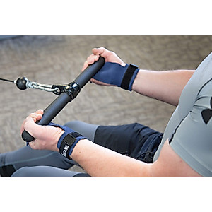 KAYANA 3 Hole Leather Gymnastics Hand Grips - Palm Protection and Wrist Support for Cross Training, Kettlebells, Pull ups, Weightlifting, Chin ups, Workout, & Exercise (Youth Black, Small)