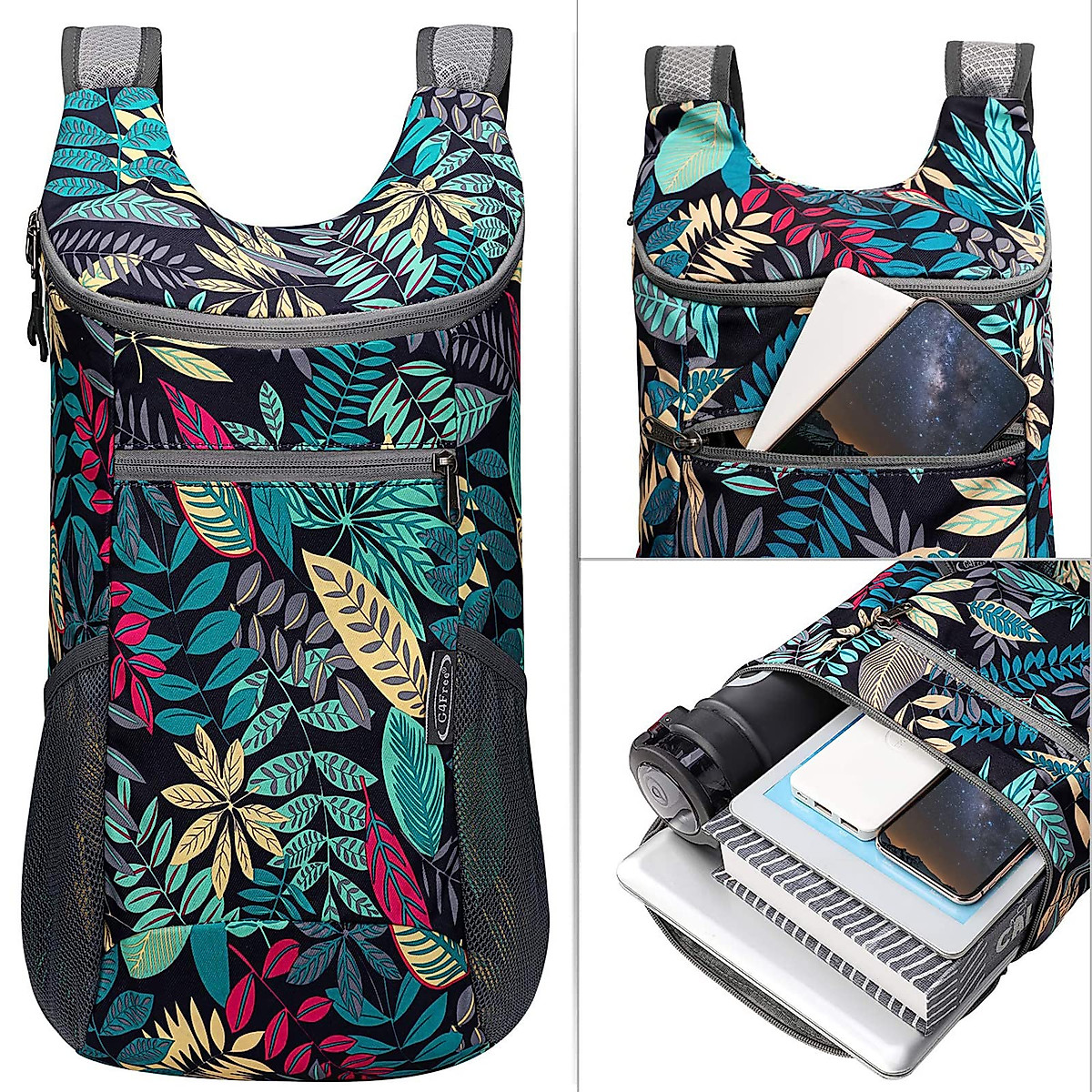 G4Free Lightweight Packable Hiking Backpack for Men Women Small Hiking Daypacks Foldable Shoulder Pack Casual Outdoor Bag 11L