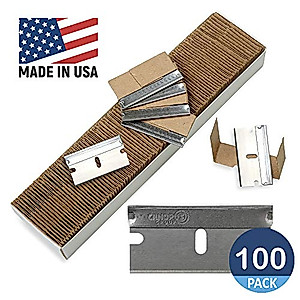 CANOPUS Single Edge Industrial Razor Blades (Razor 100) (Razor 100)