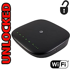 Router ZTE MF279 AT&T Wireless Internet GSM Unlocked | 4G LTE Wi-Fi | Mobile Router | Smart Home Hub | Connects Up to 20 Devices | Secure Wireless Network Anywhere (with Antennas)