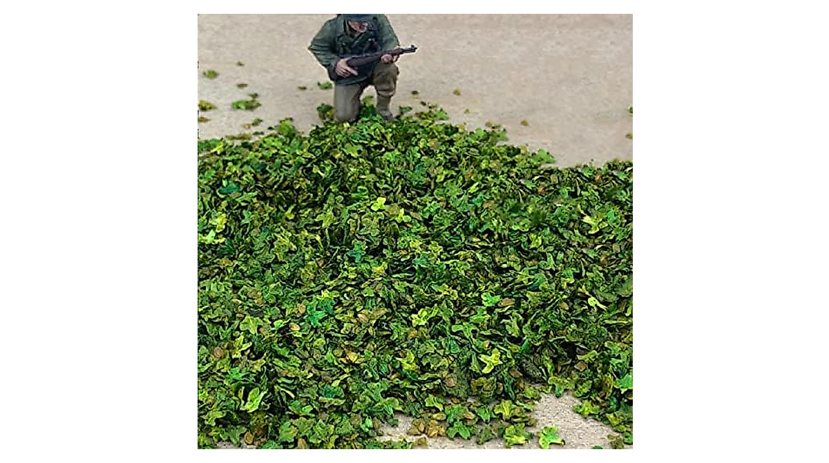 Realistic Miniature Leaves for Dioramas & Model Railways - Pack of 4