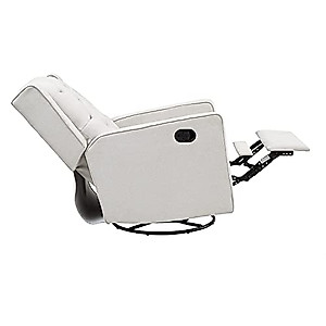 AFG Baby Furniture Ava Swivel Glider Recliner, Gray