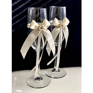 Flower Girl Basket and Ring Bearer Pillow Set, Flower Girl Baskets, Ivory Wedding Basket, Ivory Ring Pillow, Ringkissen, Lace Wedding Pillow (White, 1 Pillow)