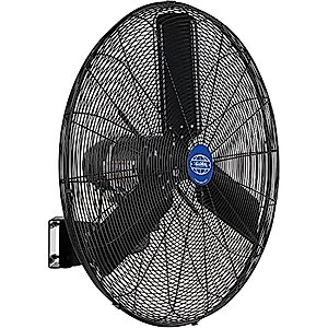 Global Industrial Outdoor Oscillating Wall Mounted Fan, 30" Diameter, 3/10HP, 8400CFM