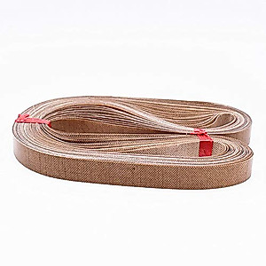 Jointless Class A Polytef Teflon Belt PTFE Belt for Sealing Machine Automatic Continous Band Sealer Teflon Seamless Sealing Tape 50Pcs/Pack (750mm/29.5", 15mm/0.59", 0.2mm/0.008")