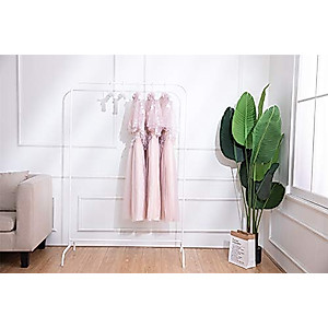 Cocomaya 17 Inch Extra Large Anti Slip Satin Padded Bridal Wedding Dress Hanger No Bumps for Dress Coats, Sweaters Pack of 5 (White, 5)